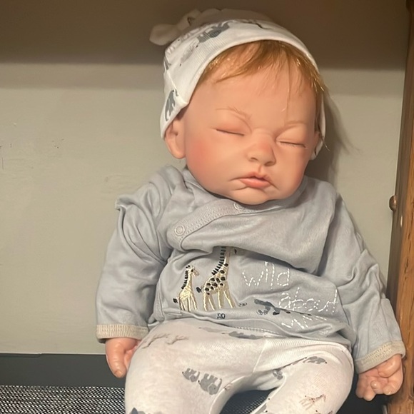 Dryden | Toys | Reborn Newborn Red Haired Lifelike Baby Doll | Poshmark